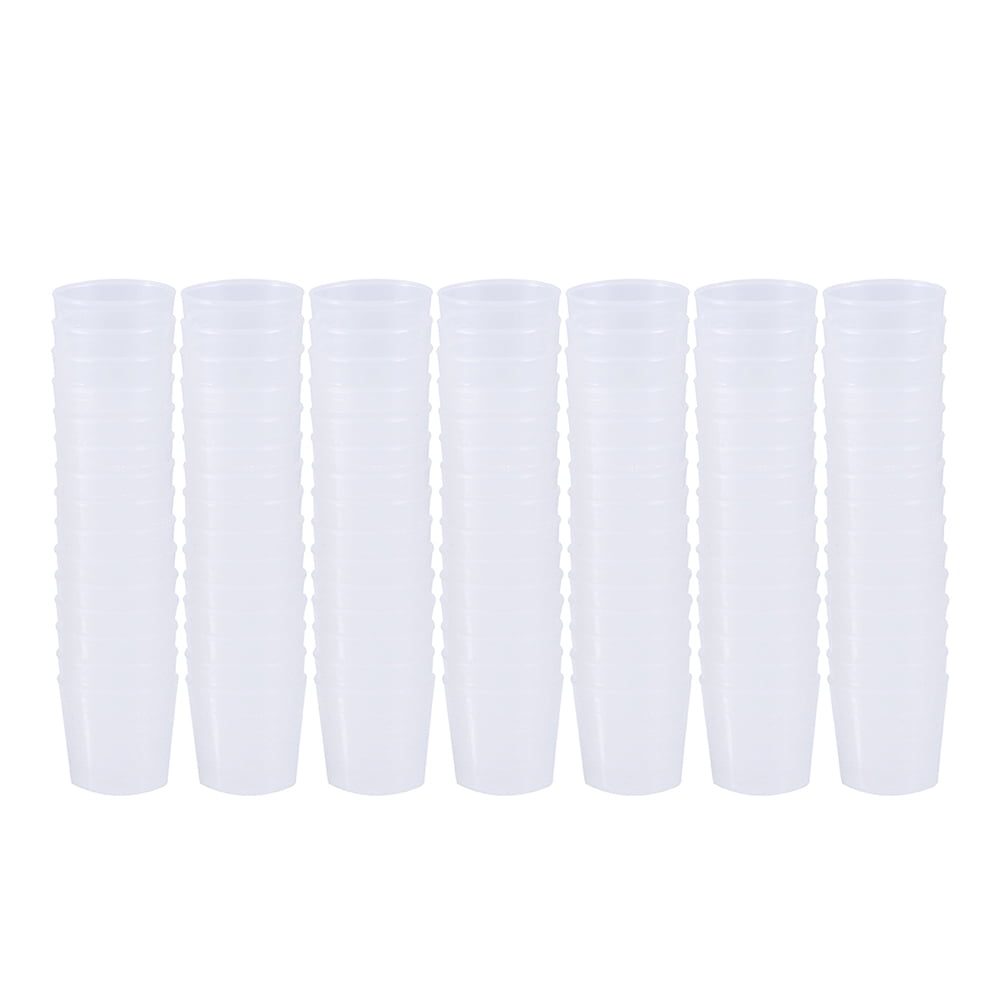 TEHAUX 25 Pcs Graduated Cup Plastic Measuring Versatile Cups - Walmart.com