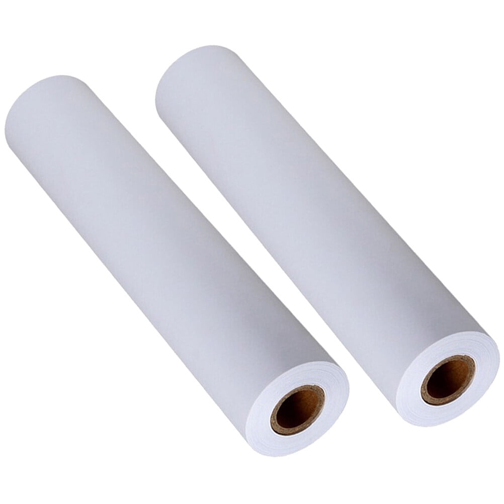 TEHAUX 2Pcs Drawing Paper Rolls For Kids Paper Home School Use 17.7x1 ...