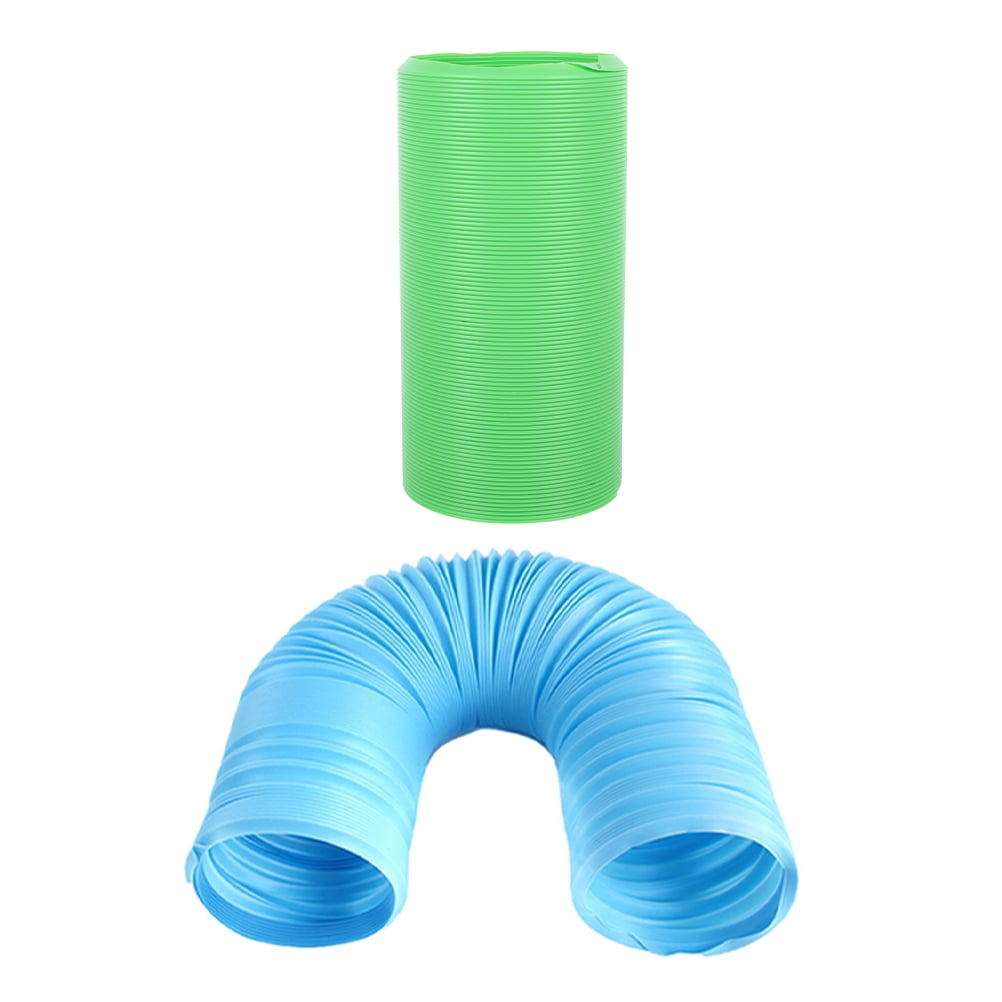 TEHAUX 2Pcs Foldable Ferret Pipes and Tunnels for Small Animal Activity ...