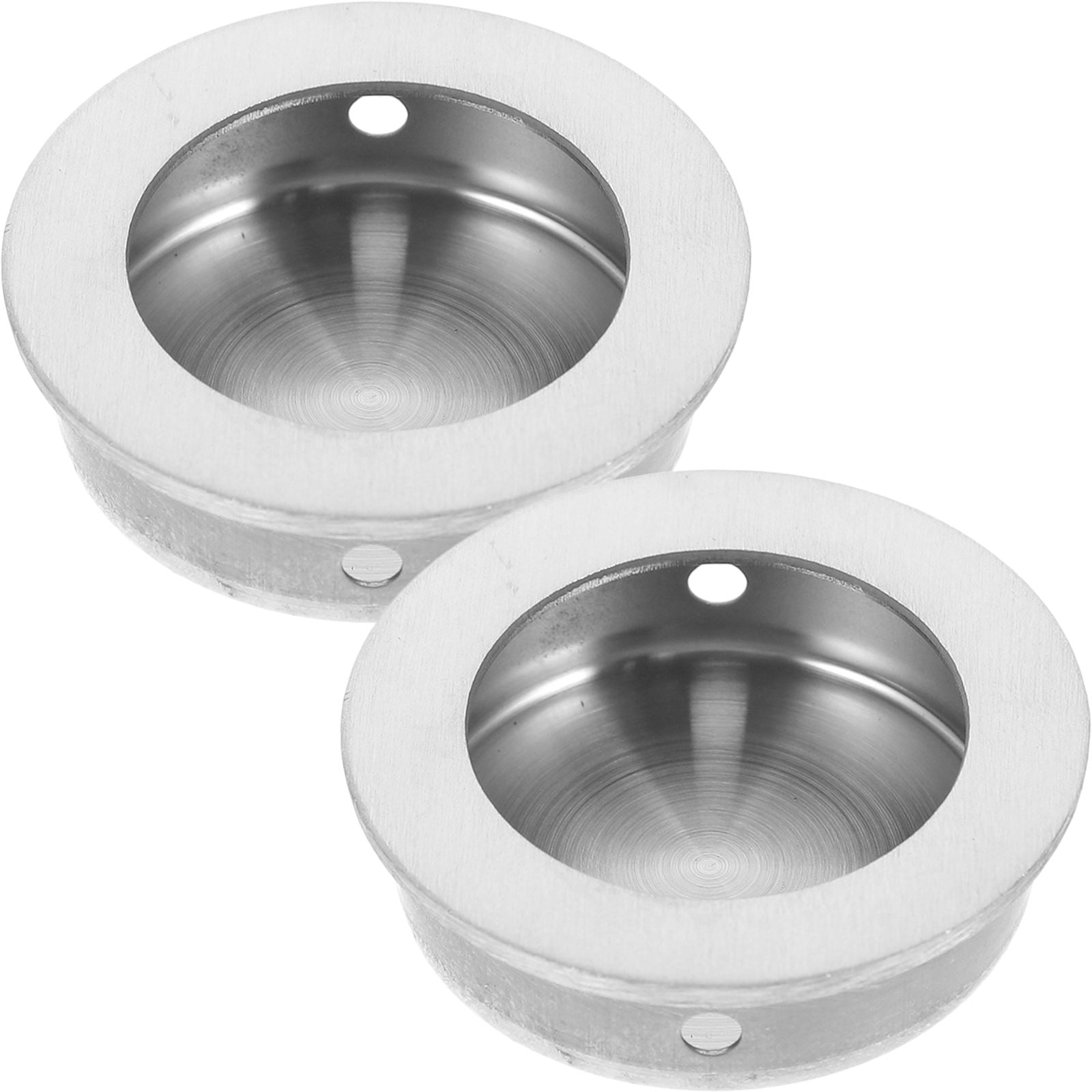 TEHAUX 2Pcs Recessed Cabinet Handles Cabinet Embedded Door Handle ...