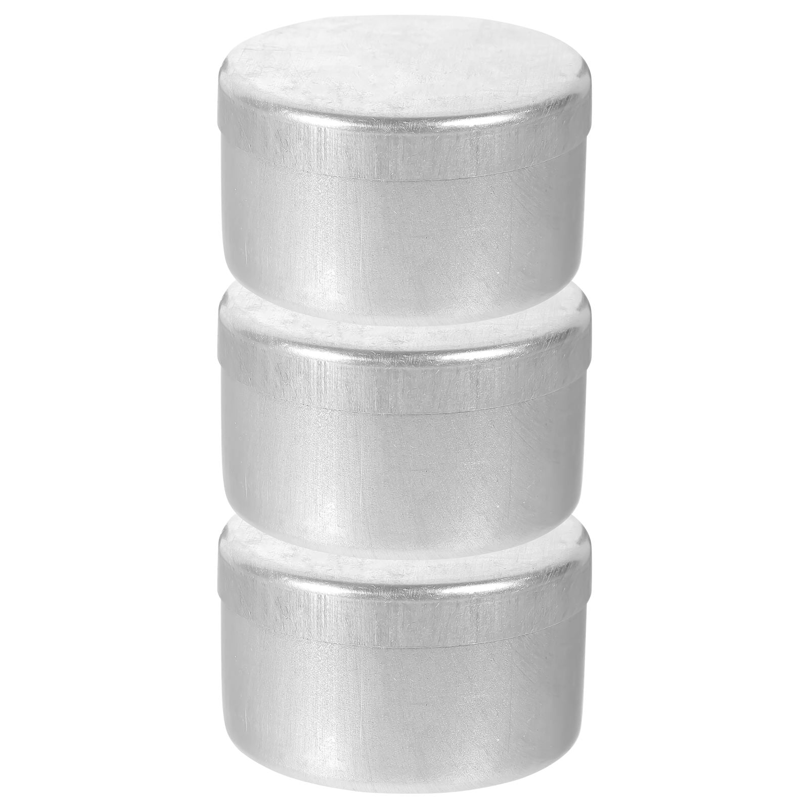 TEHAUX 3Pcs Round Aluminum Weighing Containers for Laboratory Soil ...