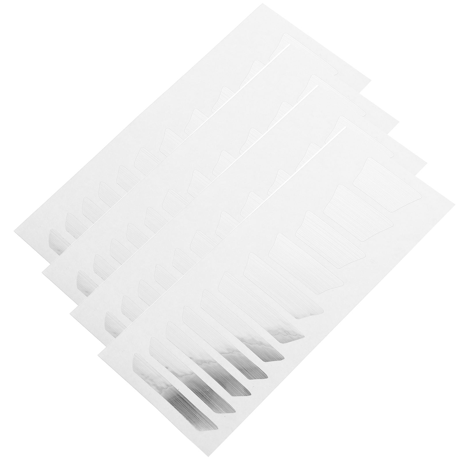 TEHAUX 4 Sheets Fingerboard Stickers Guitar Fretboard Silver - Walmart.com