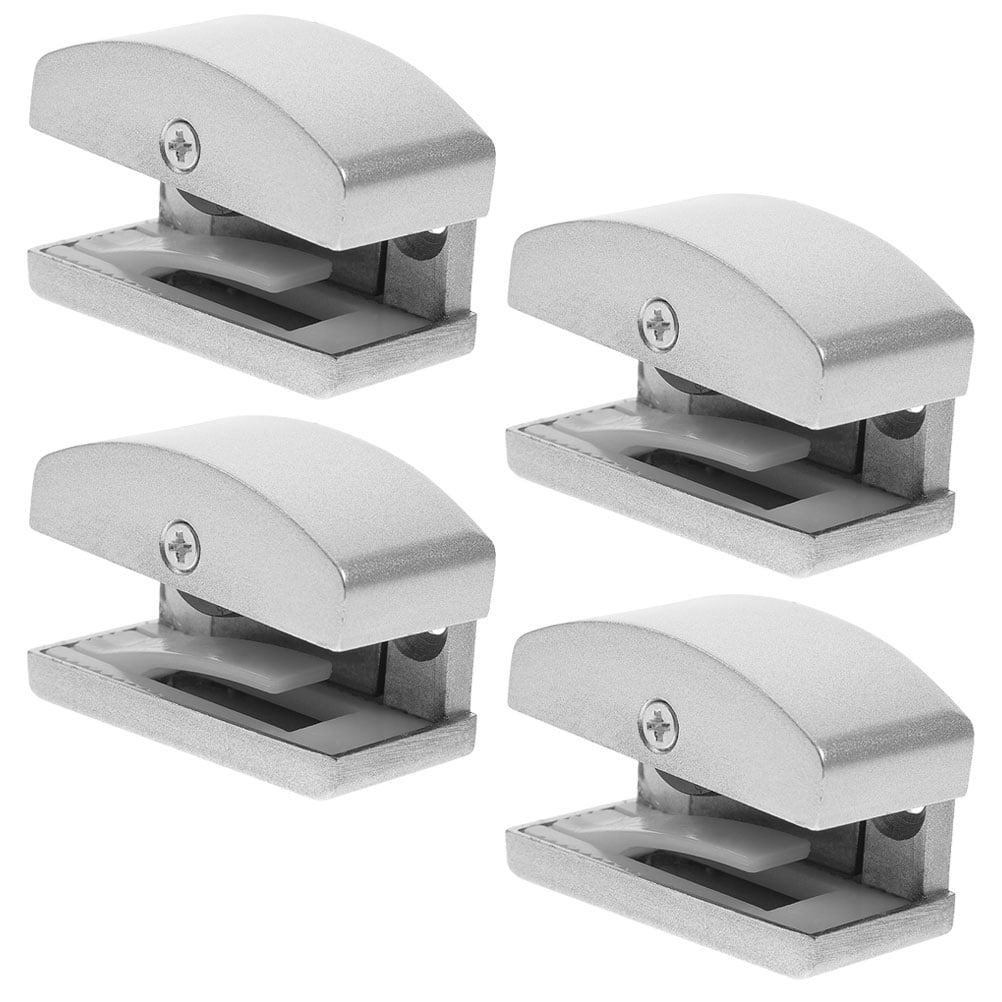 TEHAUX 4Set Anti-Friction Roller Pulley Shower Door Guide for Sliding ...