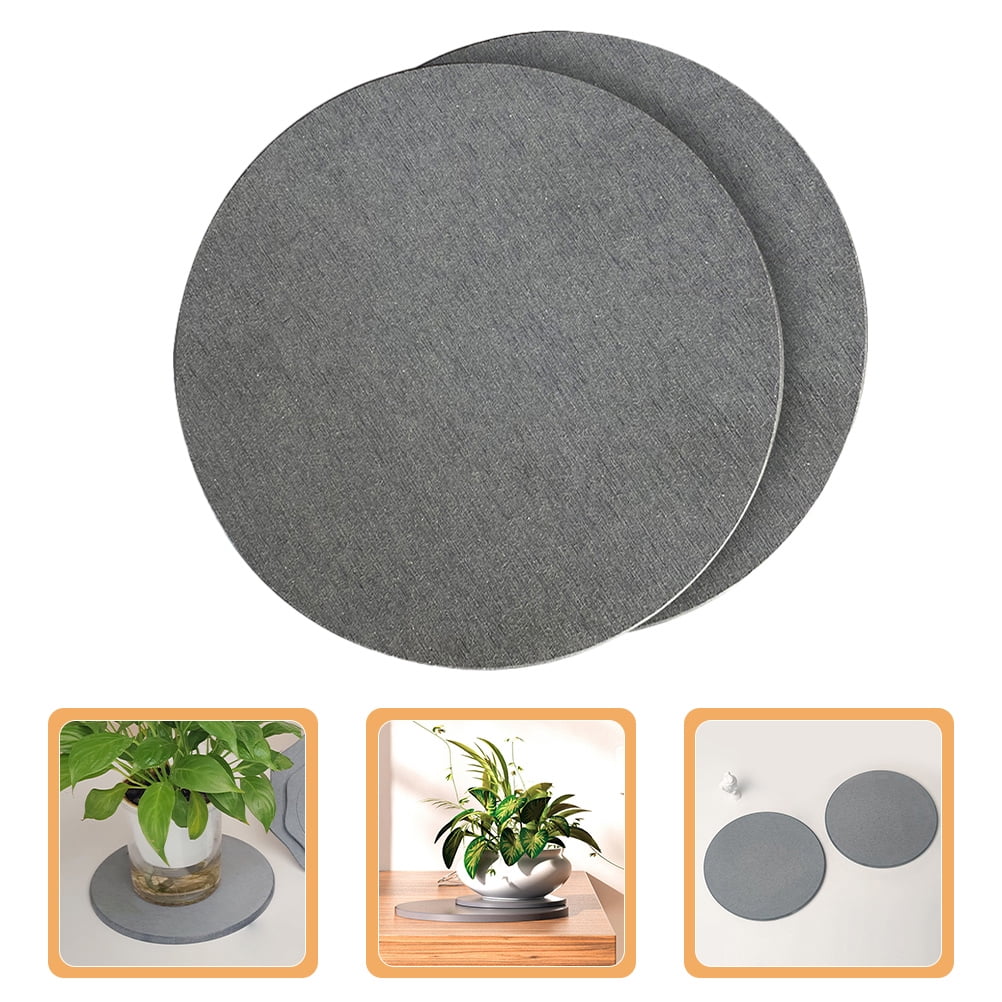 TEHAUX 4pcs Plant Saucer Heavy Duty Water Absorption Plant Tray Planter ...