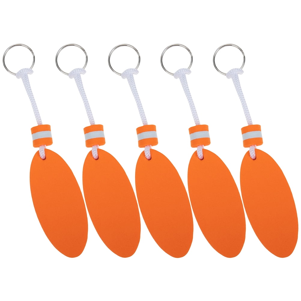 TEHAUX 5 Pcs Surfboard Keychain Float Blue Nautical Sports Gifts Orange ...