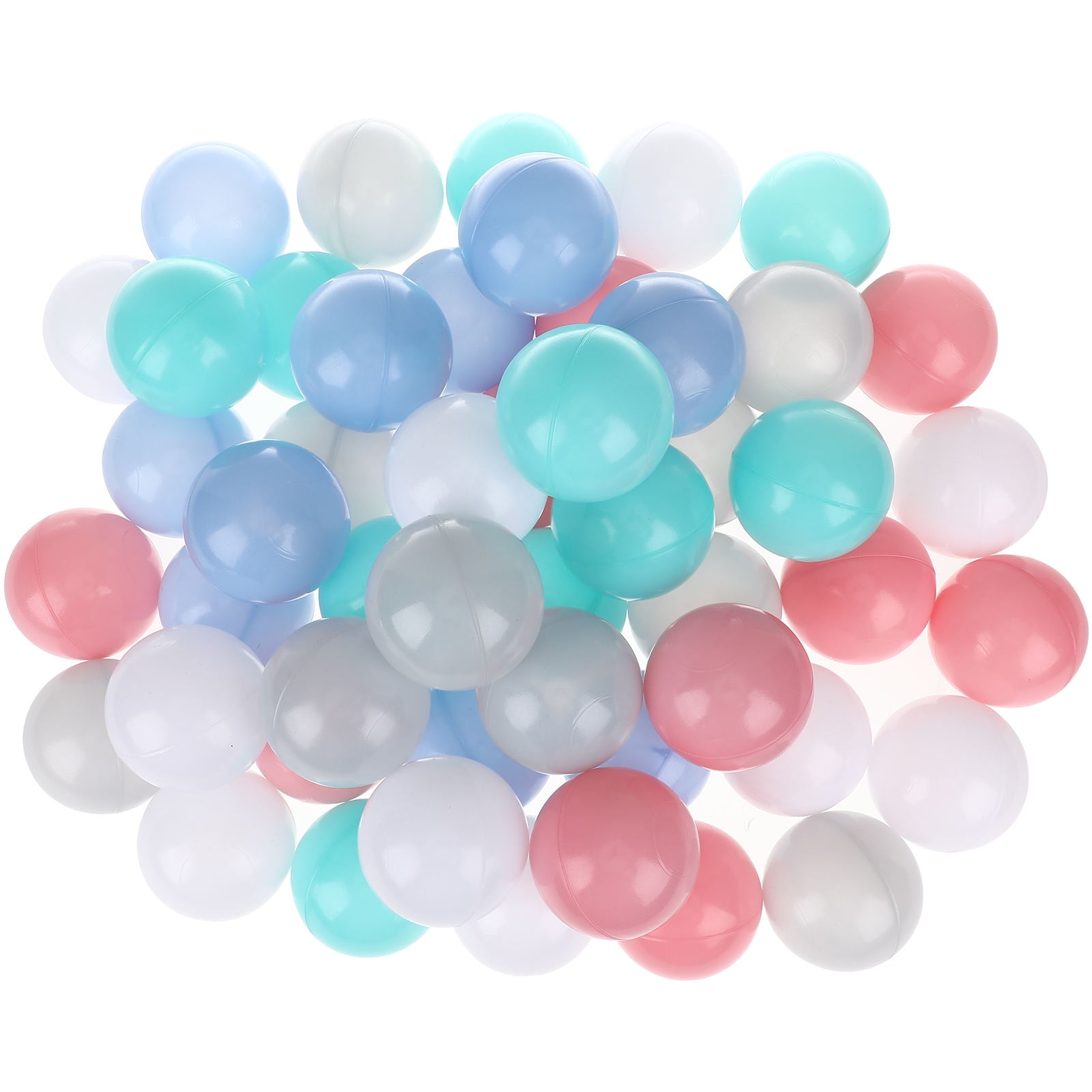 TEHAUX 50Pack Round Plastic Balls for Baby Play Gym and Tent - Walmart.com