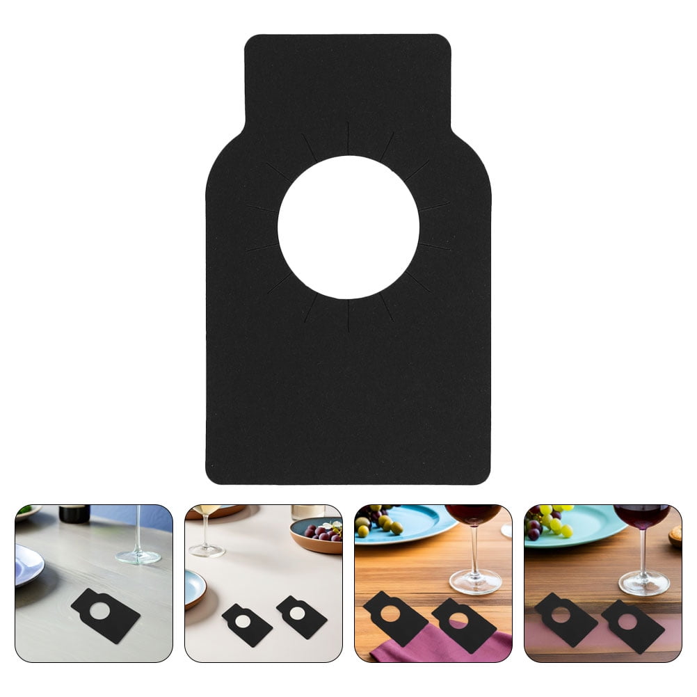 TEHAUX 50Pcs Tear Resistant Paper Wine Tags for Hanging Bottle Labels ...