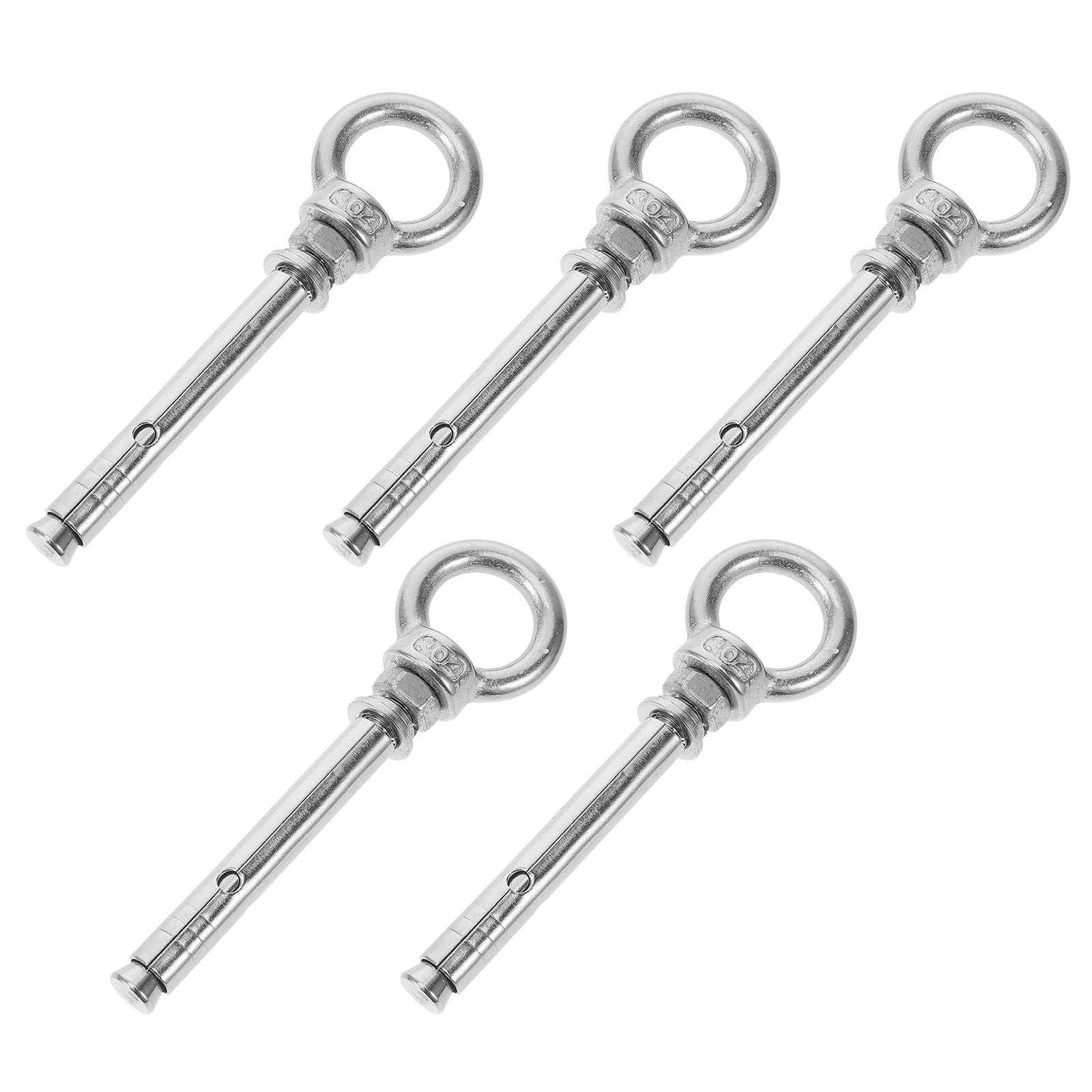 TEHAUX 5pcs Household Swing Chair Eye Bolt Hammock Hanger Bolt Cabinet ...