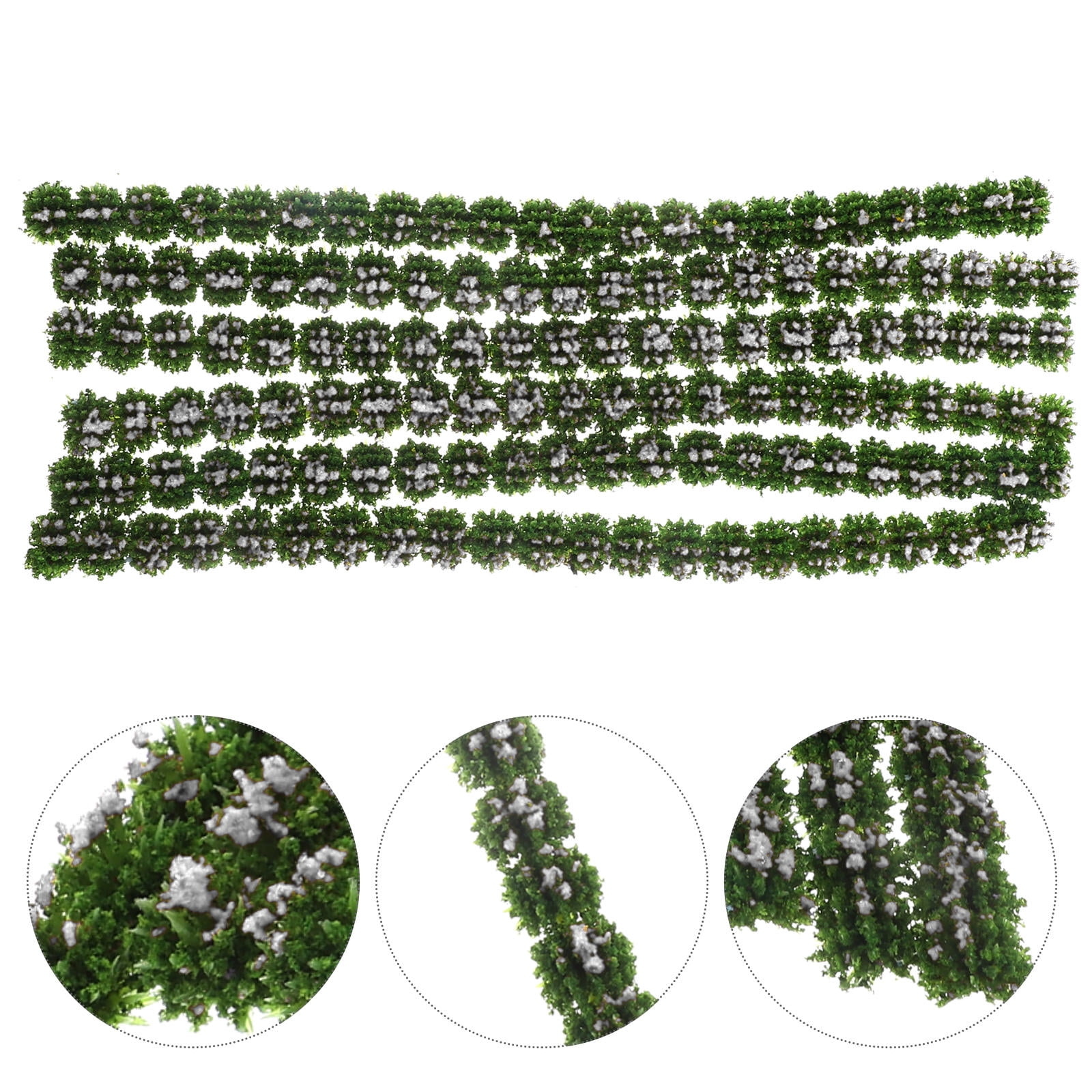 TEHAUX 6Pcs Artificial Plants for Decor Outdoor Landscaping Shrub Strip ...