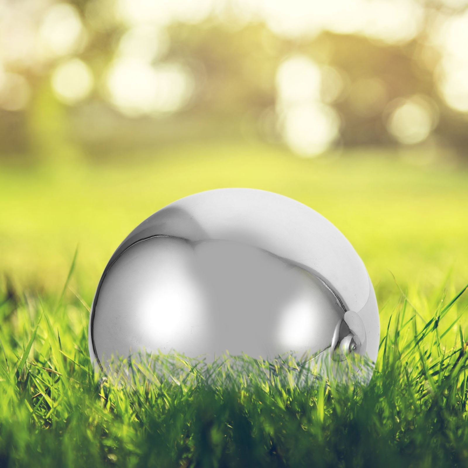 TEHAUX Stainless Steel Mirror Balls Reflective Garden Spheres Decor ...