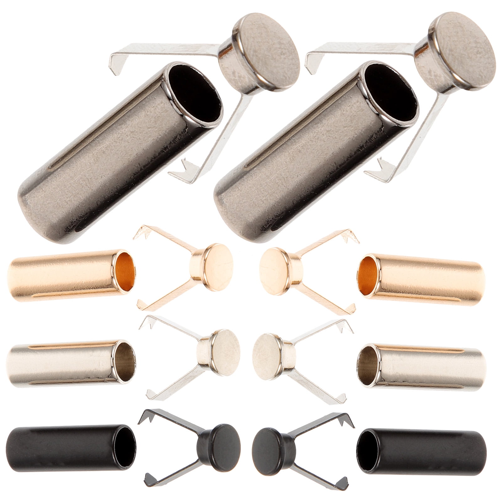 TEHAUX 8Pcs Metal Shoelace Tips Diy Shoelace Repairing Prevent Fraying ...