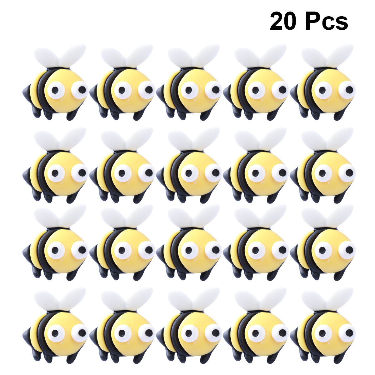 TEHAUX Adorable Simulation Bee DIY Crafts Accessories Made of Resin for Kids Projects and ...