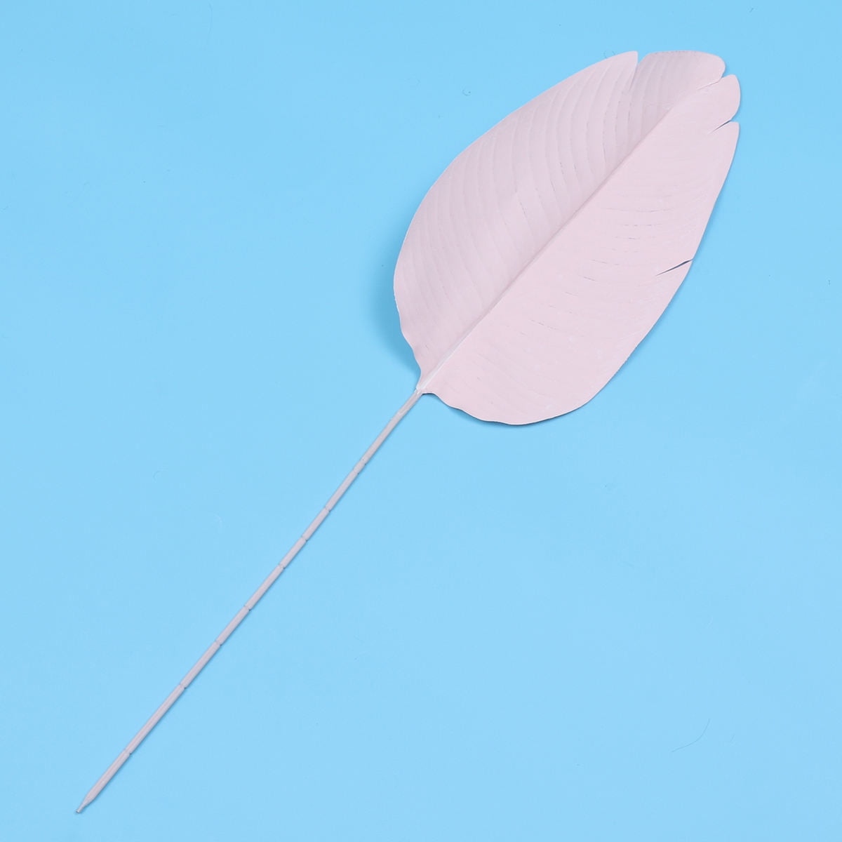 TEHAUX Artificial Banana Leaf Lifelike Canna Leaves Plant Leaf Plant ...