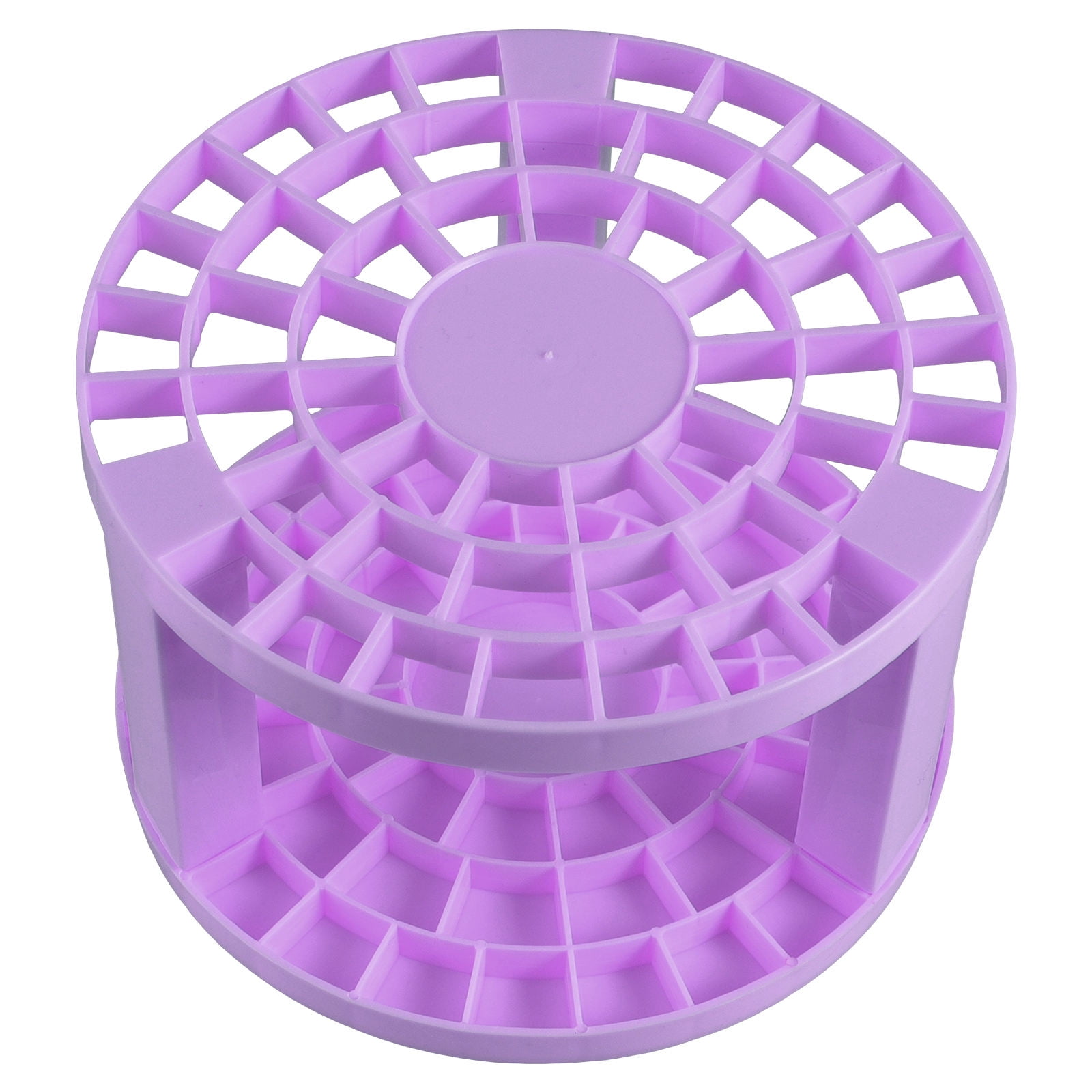 TEHAUX Brush Holder Rack Pen Storage Organizers Child Office Purple ...