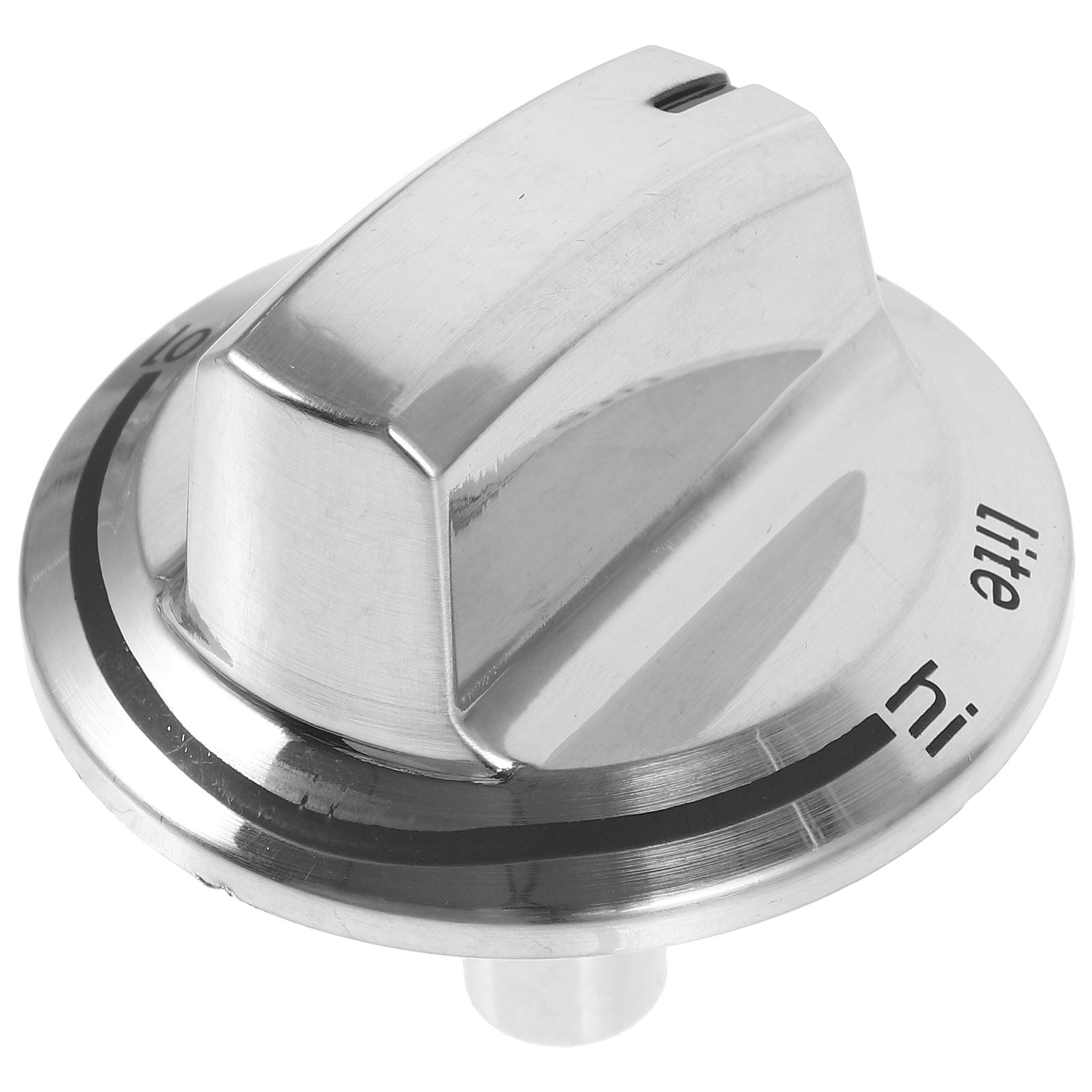 TEHAUX Silver Kitchen Stove Switch Knob 1Set 2.4In Round Control ...