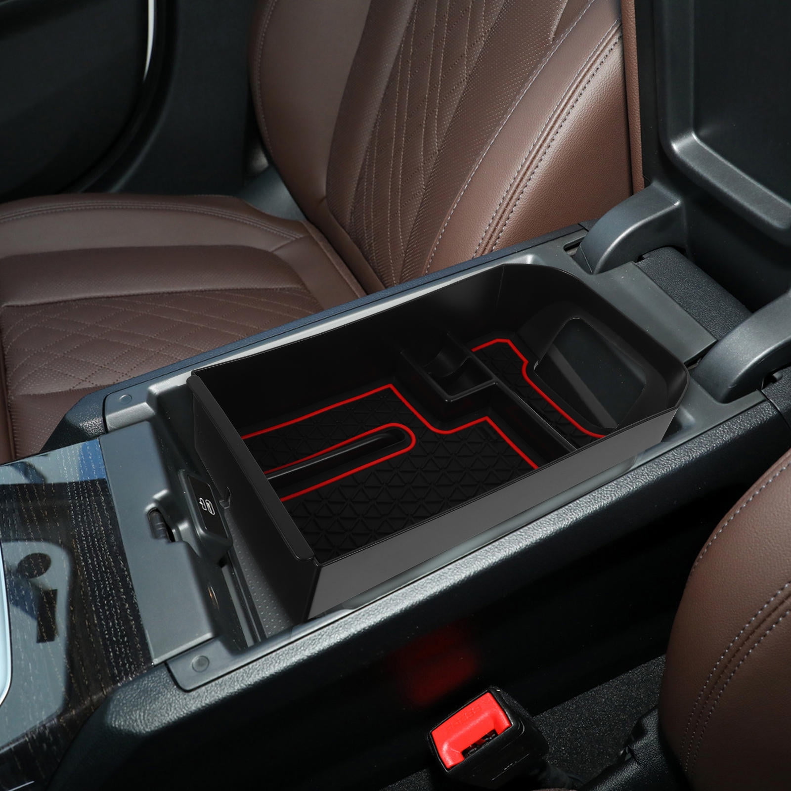 TEHAUX Car Dashboard Storage Box Center Console Dashboard Storage Tray ...