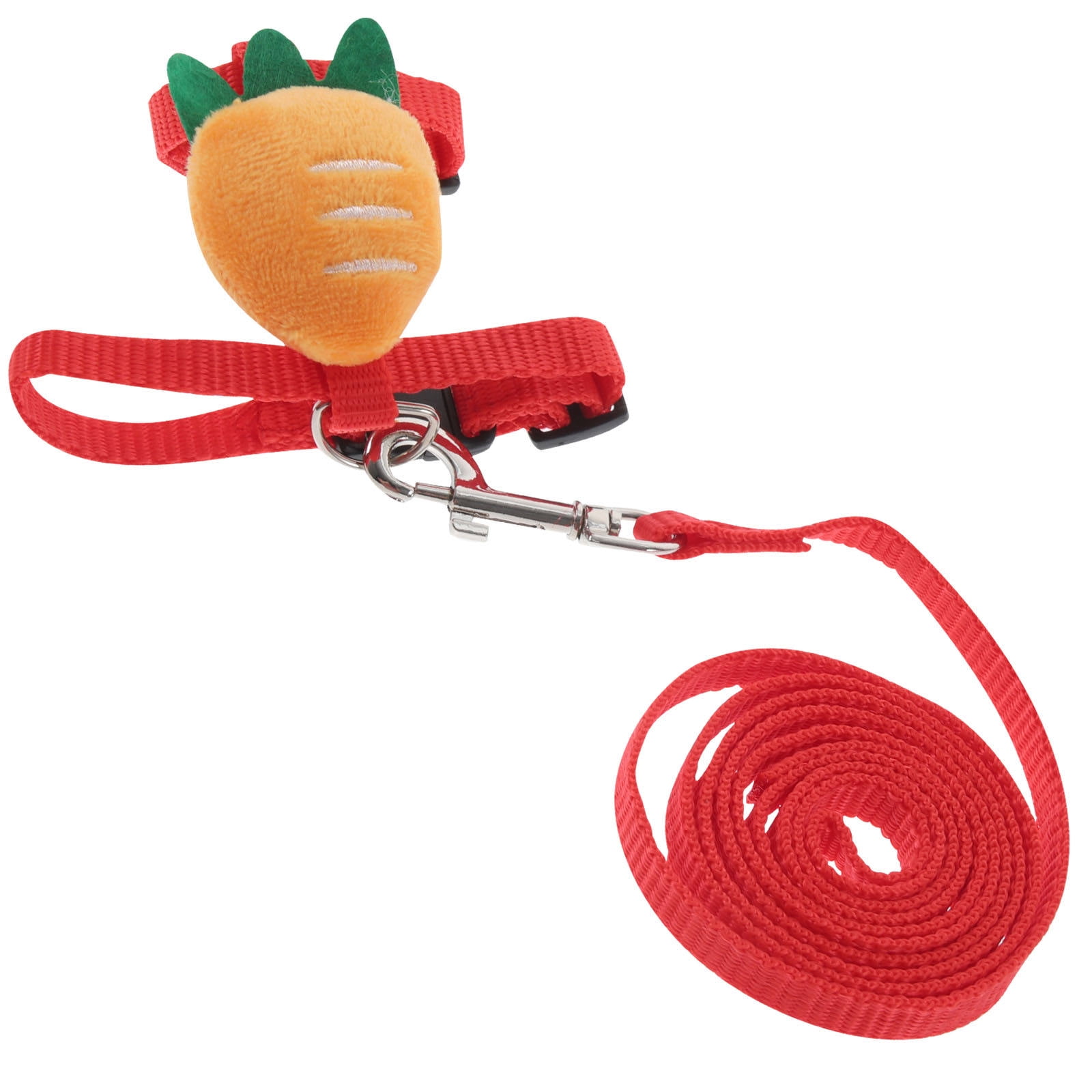 TEHAUX Small Animal Leash Nylon Red 1 Set - Walmart.com