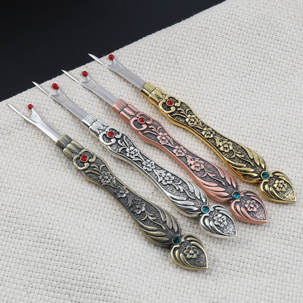 TEHAUX Custom Antique Sewing Seam Ripper Craft Thread Remover Stitch ...