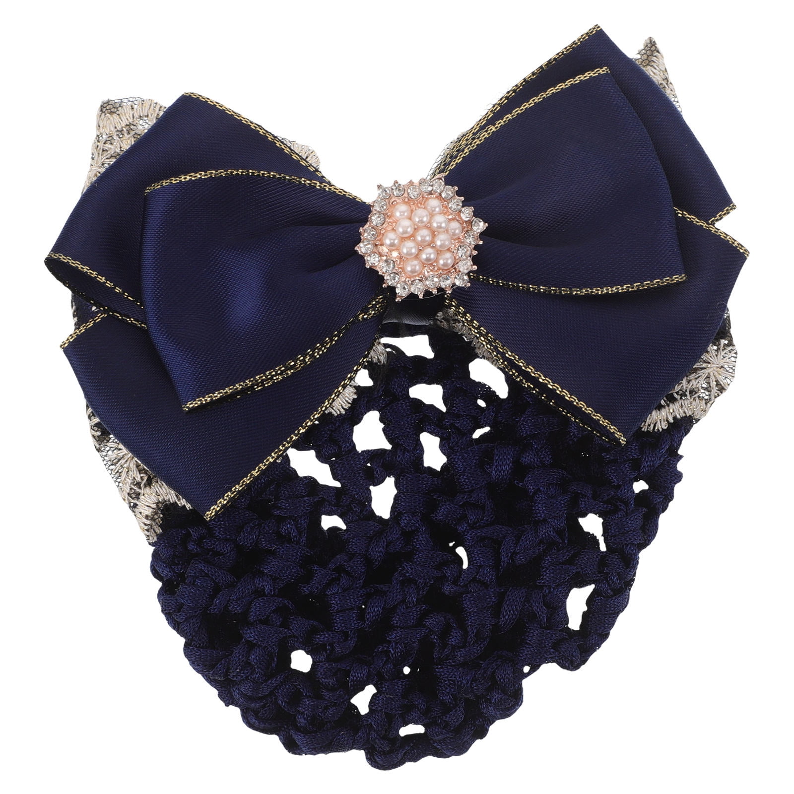 TEHAUX Professional Hair Nets for Buns, Bow Design, 1 Piece ...