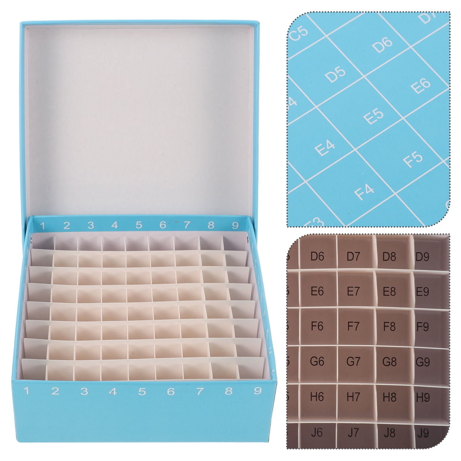 TEHAUX Microcentrifuge Tube Storage Holder Container Tubes Ice for ...