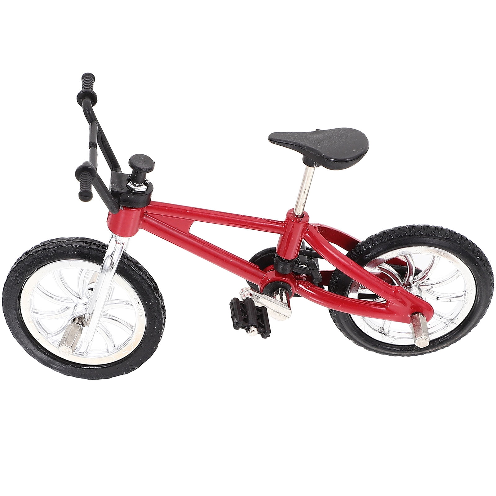 TEHAUX Mini Simulated Bike Miniature Bicycle Model Doll House Tiny Bike ...