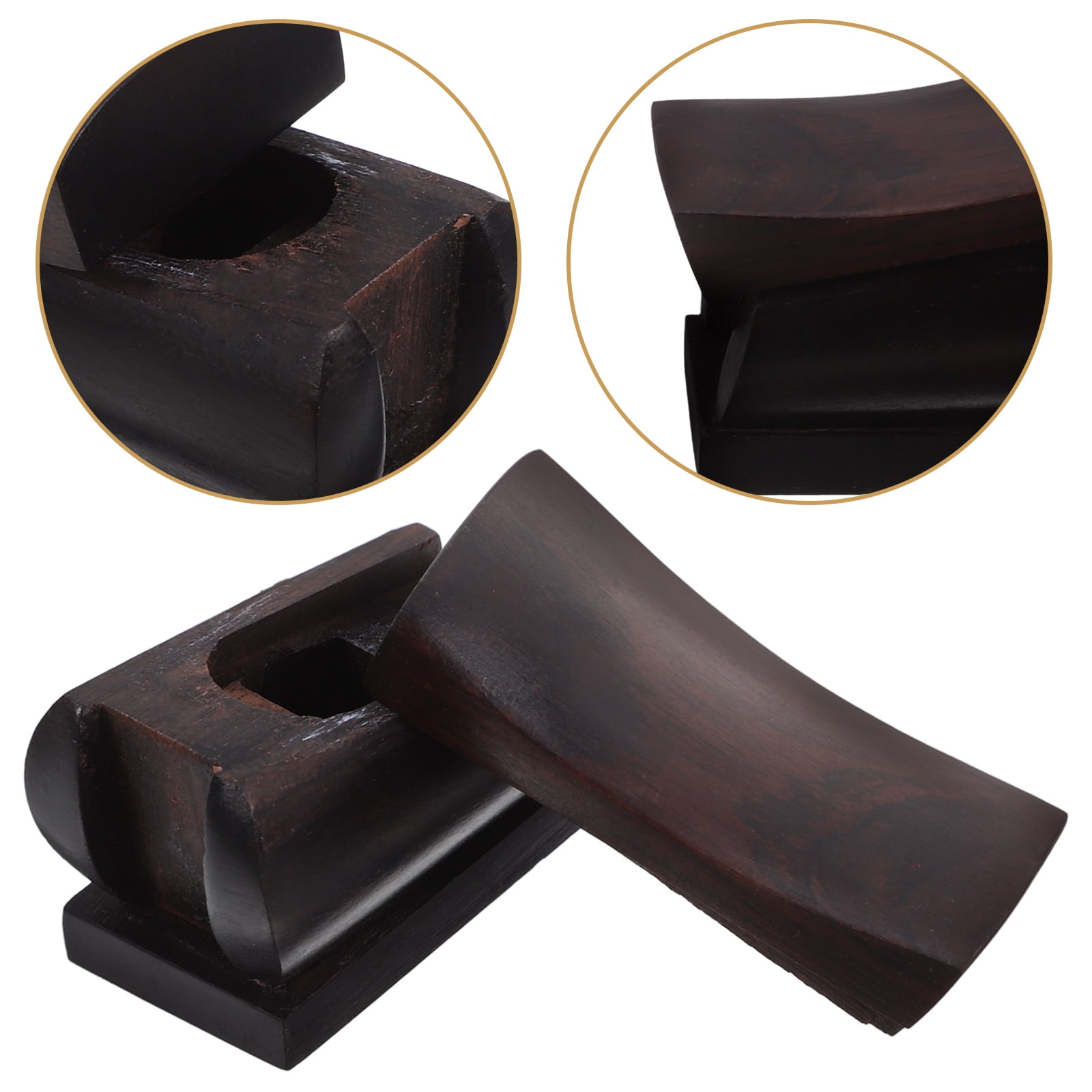TEHAUX Mini Wooden Coffin Decoration Miniature Coffin Model Halloween ...