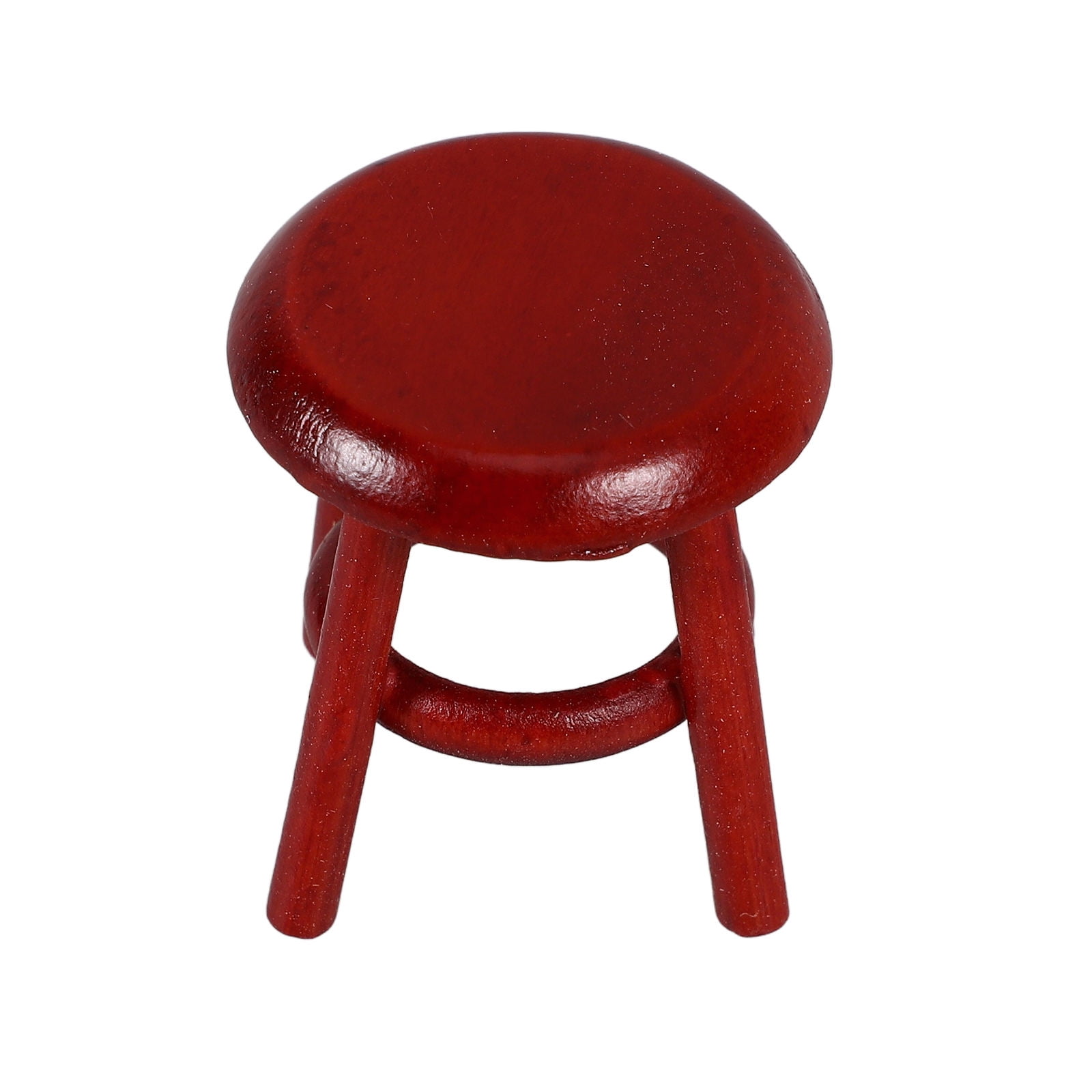 TEHAUX Miniature Stool Model Doll House Mini Stool Decor Mini House ...