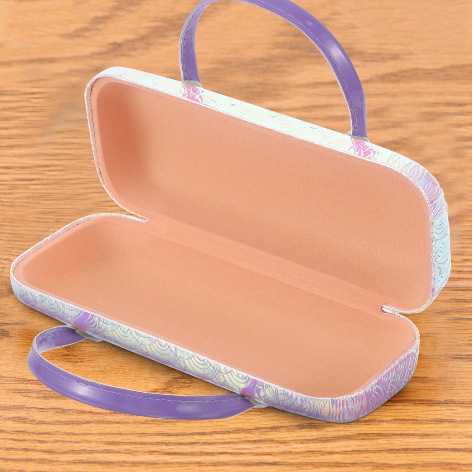 TEHAUX Stylish Multi-Color Hard Sunglass Case with Handle for Home ...