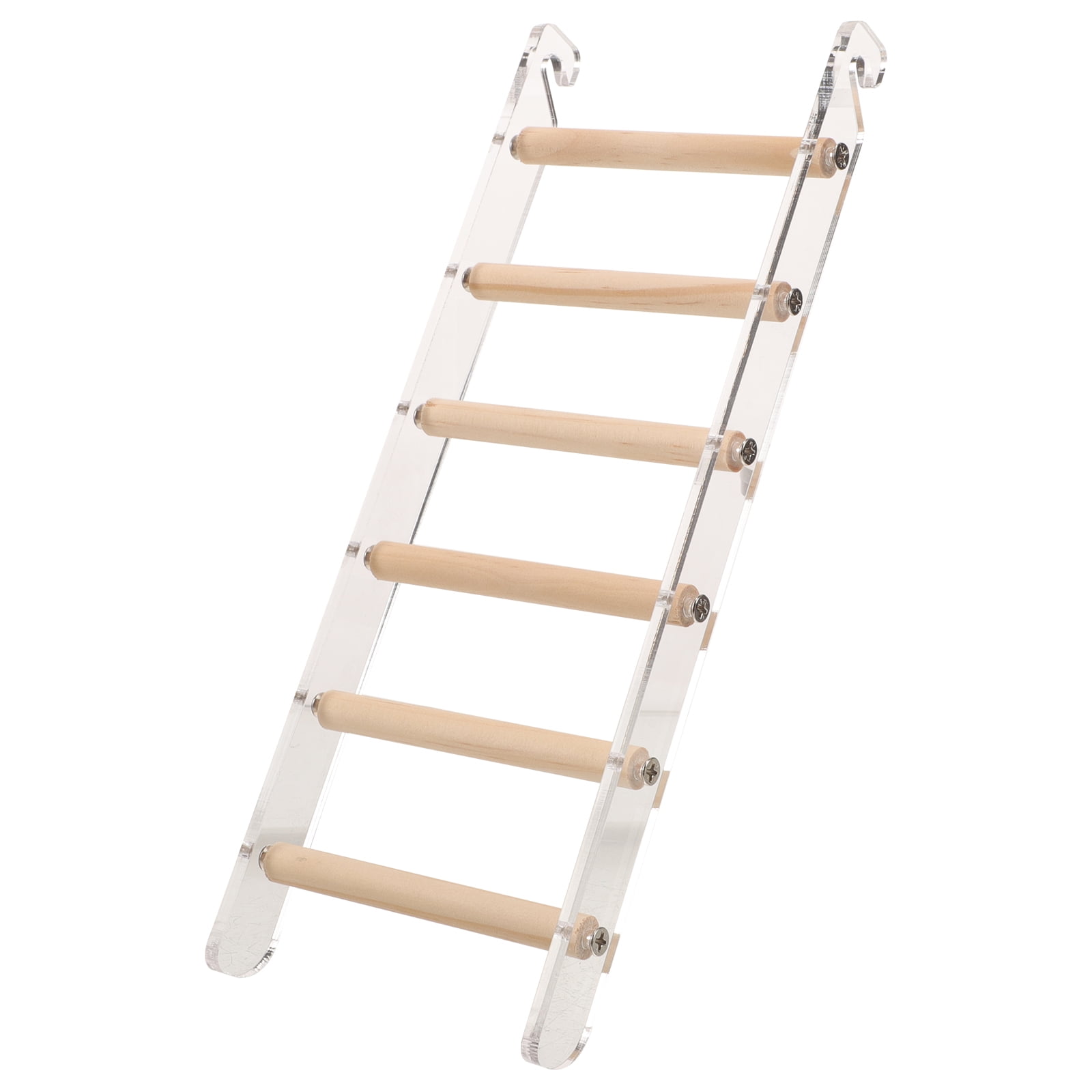TEHAUX Parrot Climbing Ladder 1Set With Acrylic Wood For Parrot Toys ...