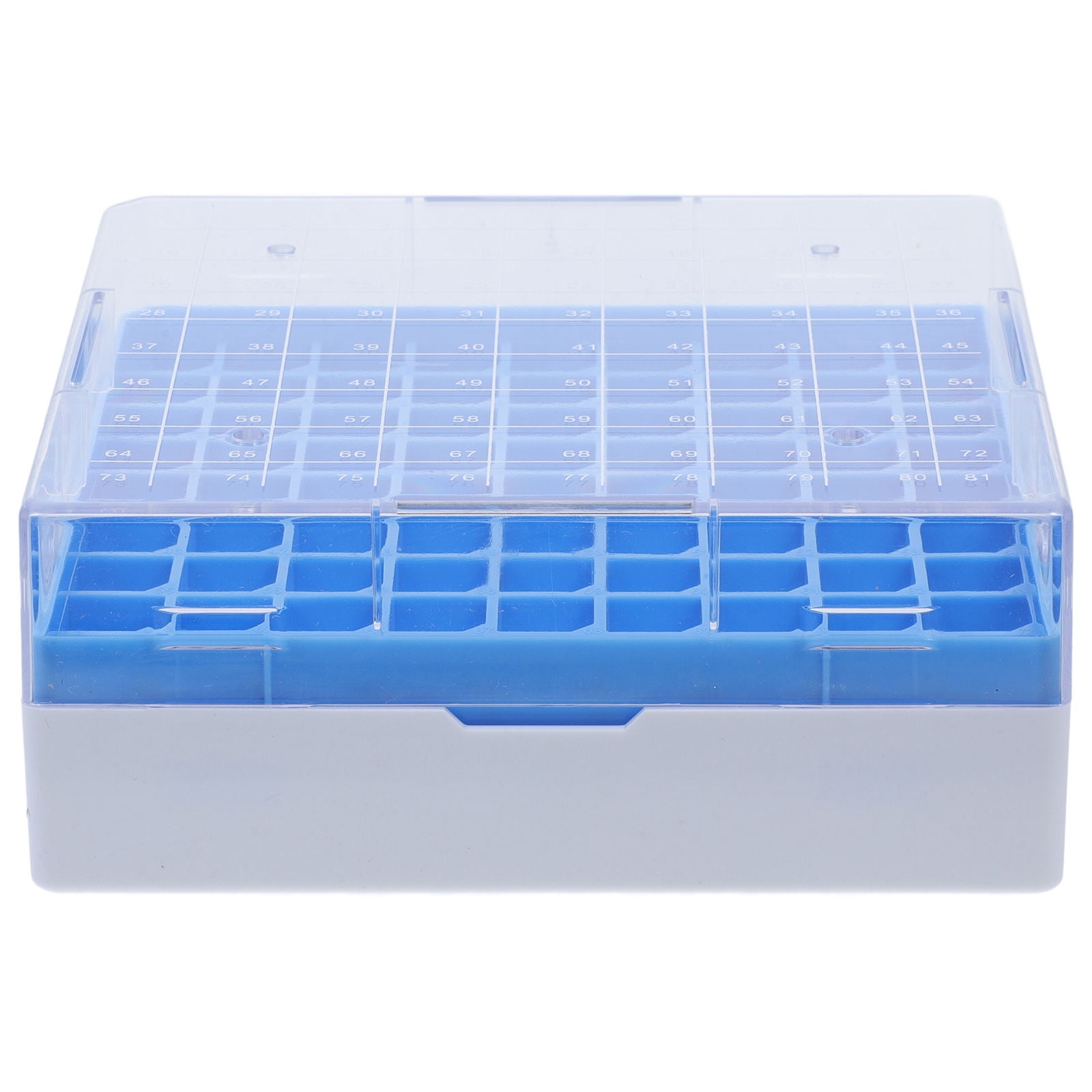 TEHAUX Plastic Cryogenic Container with Multicompartment for Organized ...