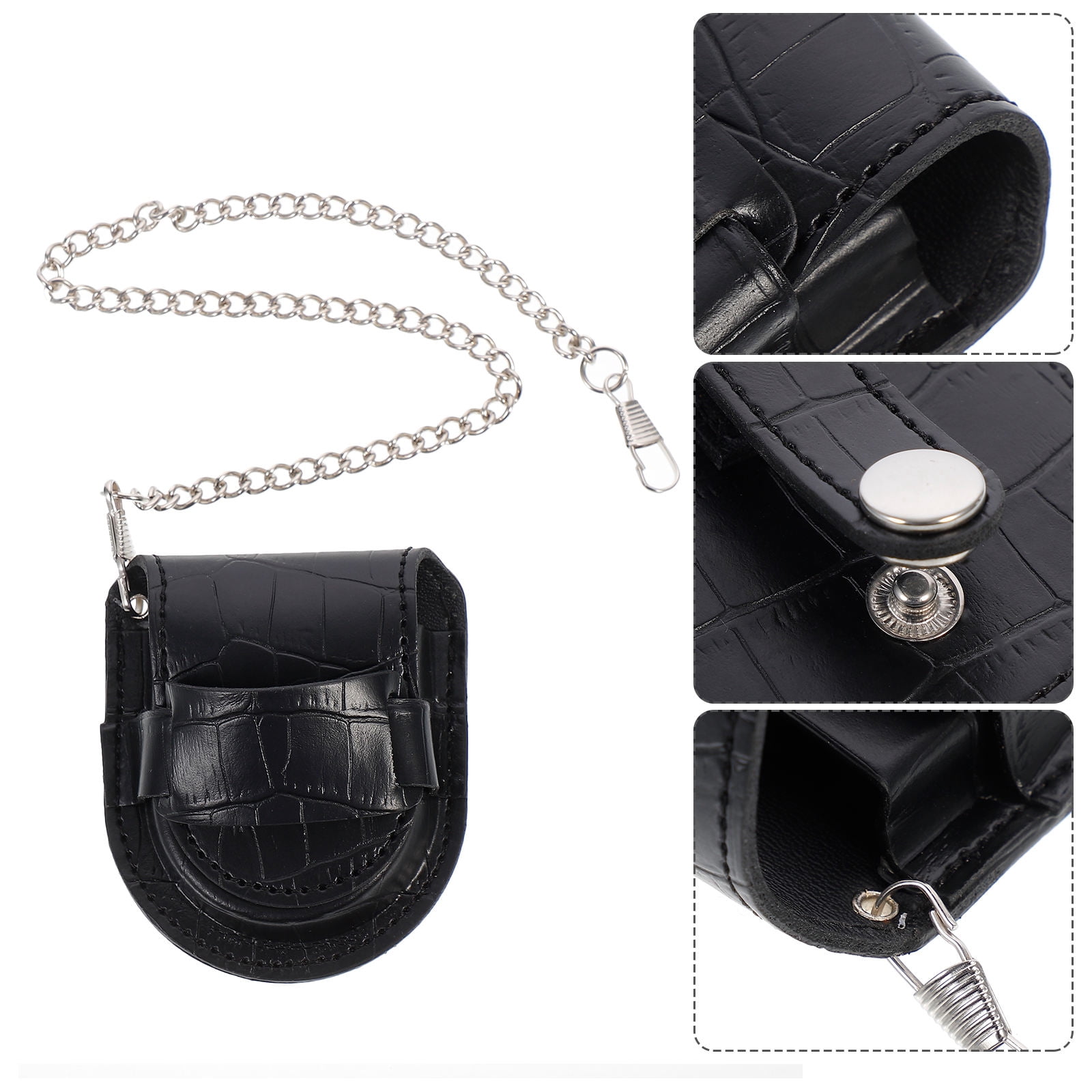 TEHAUX Pocket Watch Case Travel Cover Watches for Men Pouch Man Black ...