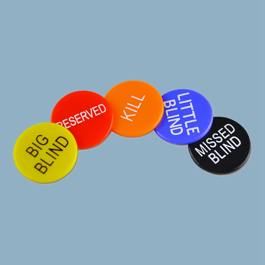 TEHAUX Poker Dealer Button with Big Bling Design for Game Night ...