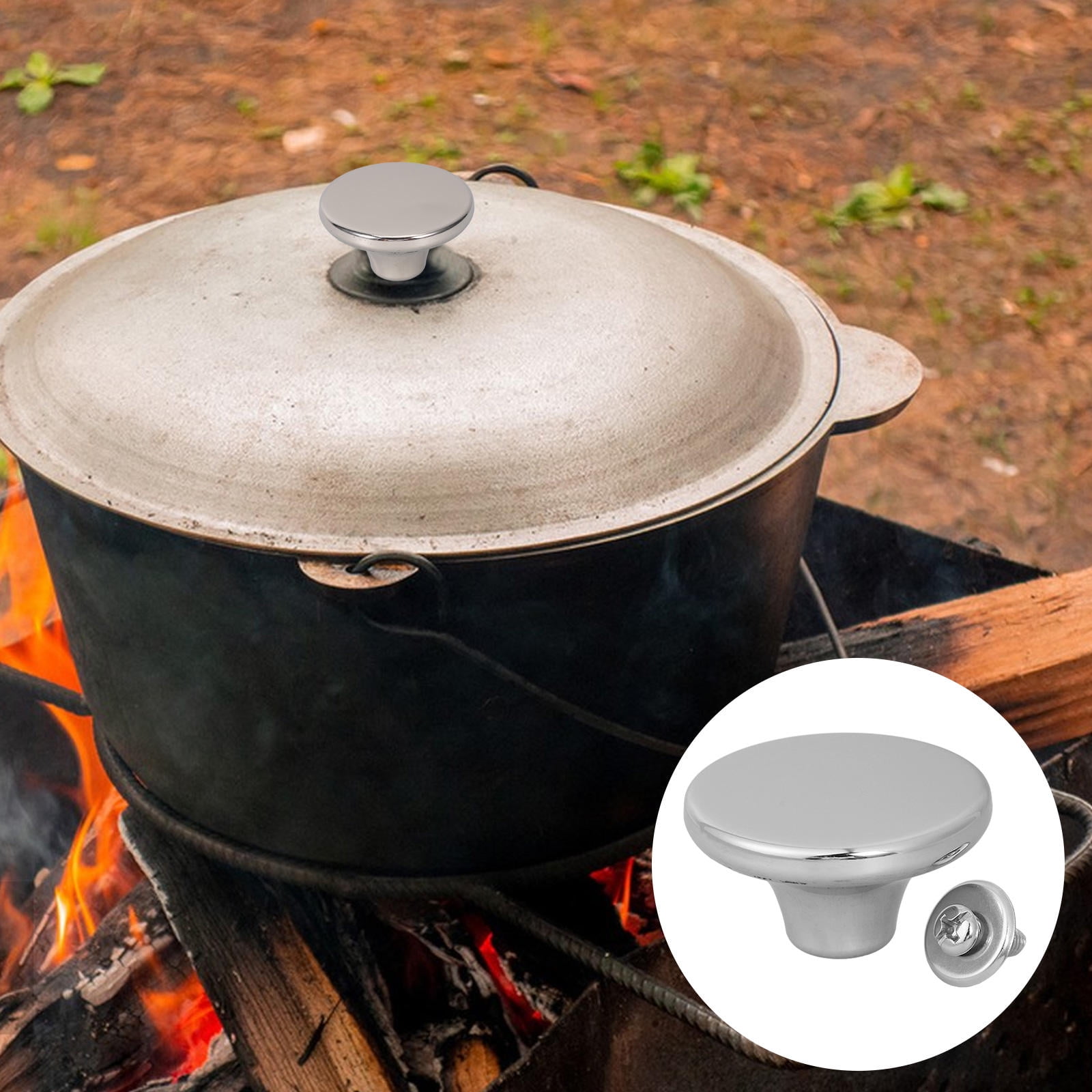 TEHAUX Pot Lid Knob Universal Pot Lid Handle Replacement Kitchen ...