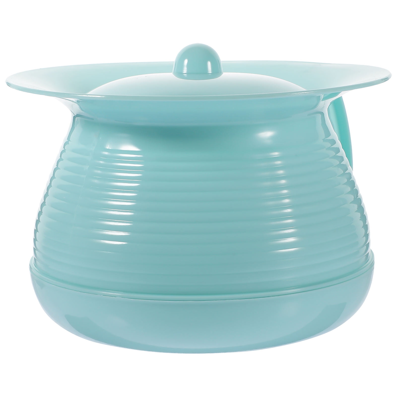 TEHAUX Chamber Pot Compact Portable Urination 1Pack 8.6X8.6X5.9In ...