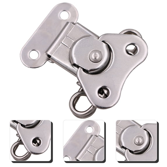 TEHAUX Butterflies Latches Stainless Steel Spring Loaded Silver for ...