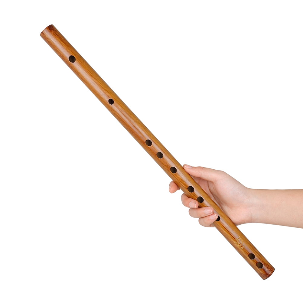 TEHAUX Traditional Bamboo Flute Instrument Woodwind Practical Piccolo ...