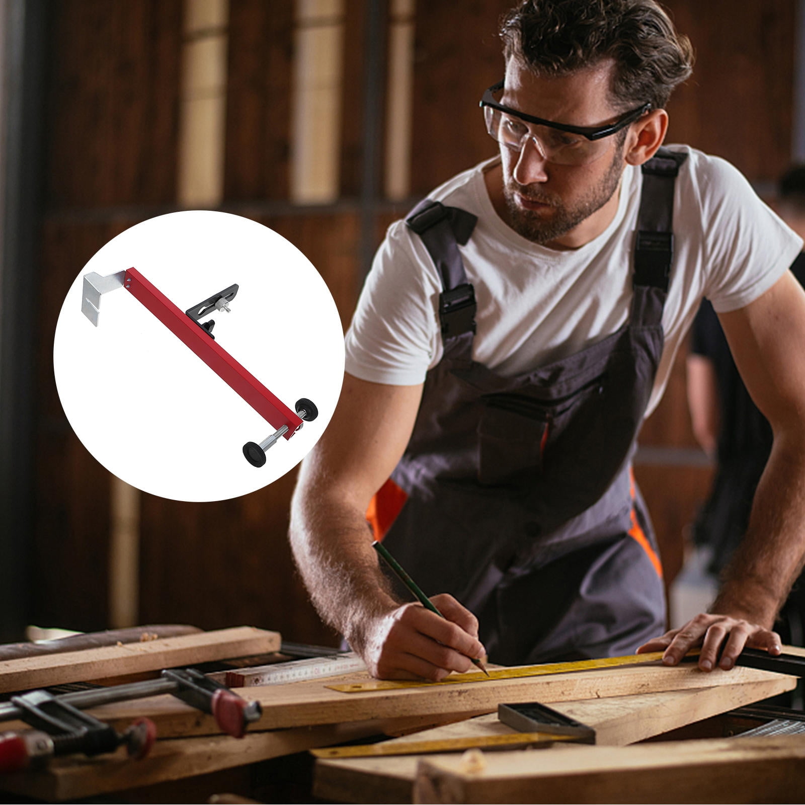 TEHAUX Universal Level Hanger Wall Mount Bracket For Level Adjustable ...