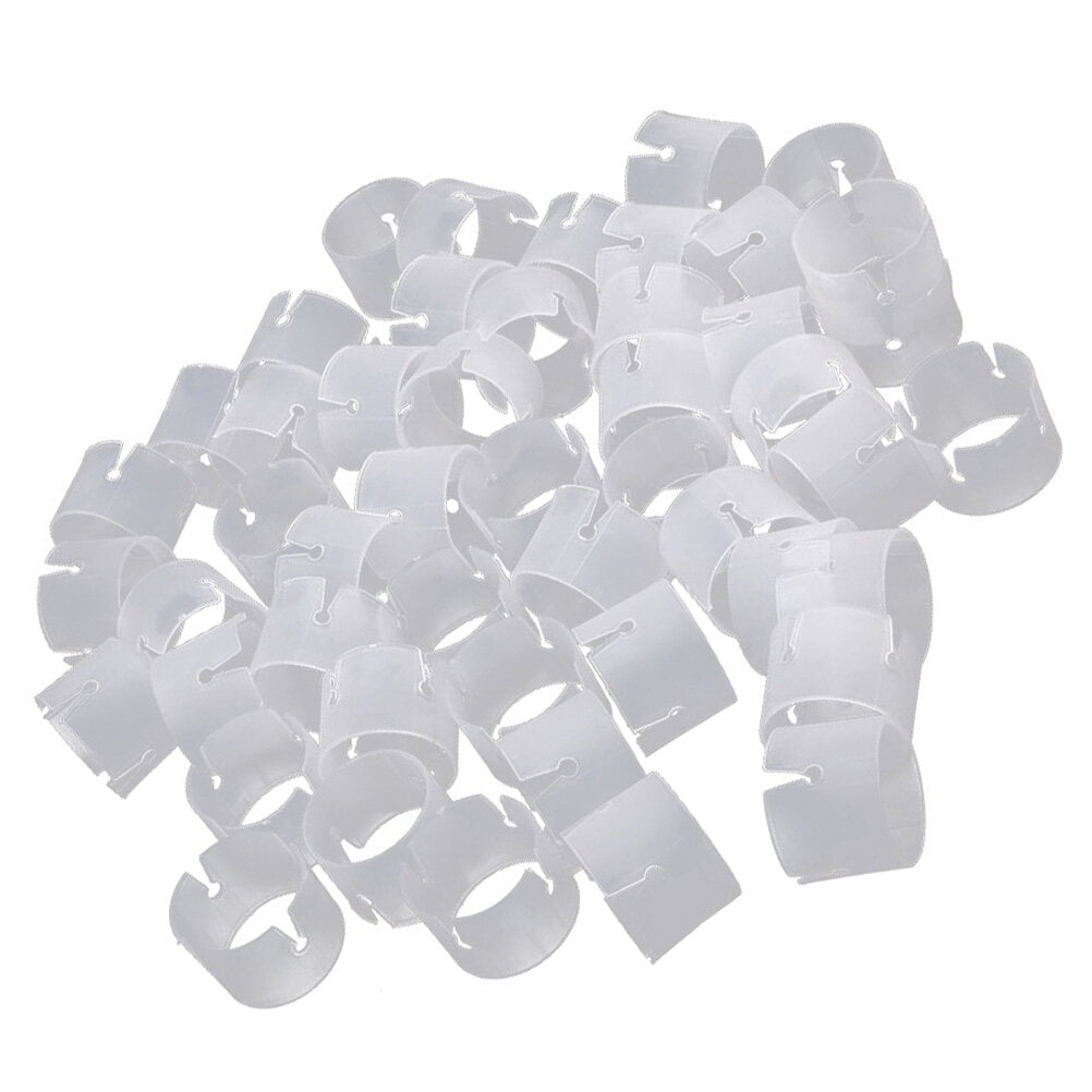 TEHAUX White Plastic Balloon Arch Connectors for Party Use 20pcs Easy ...