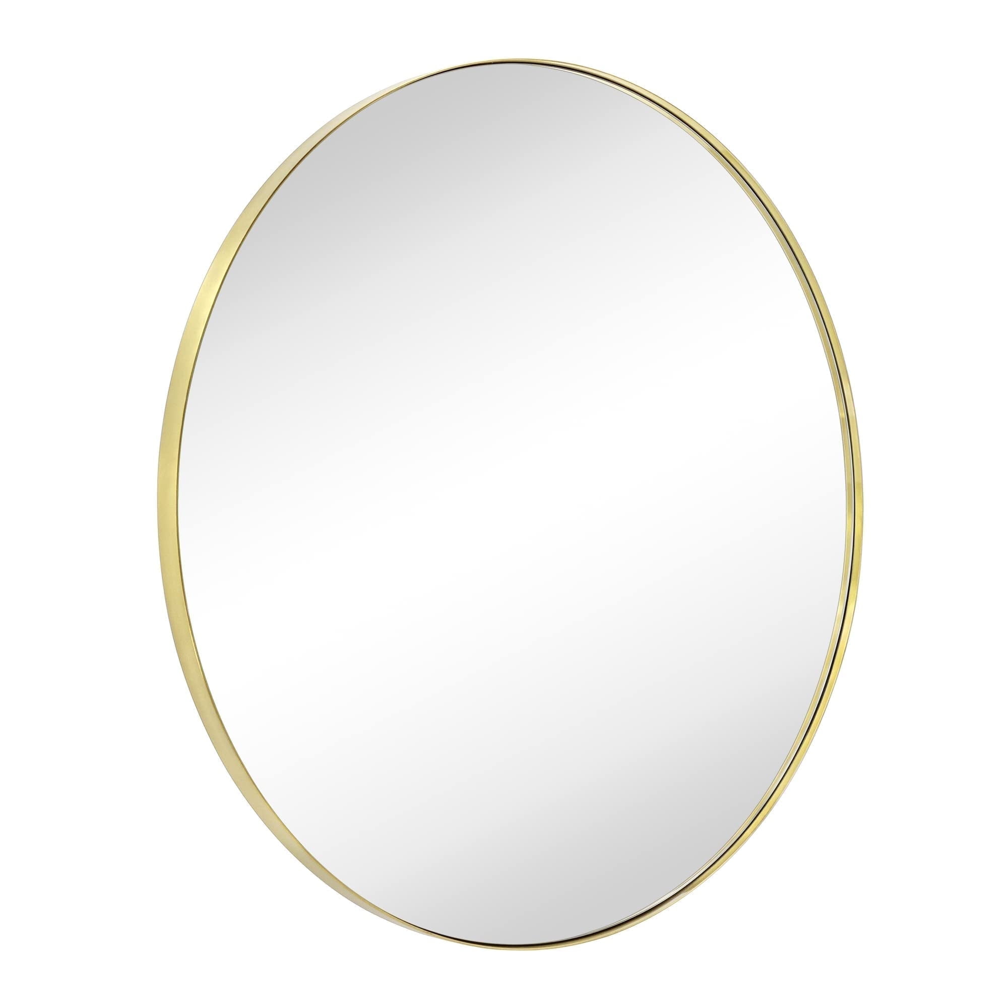 TEHOME Gold Round Mirror, 30 inches Diameter, Circle Wall - Walmart.com