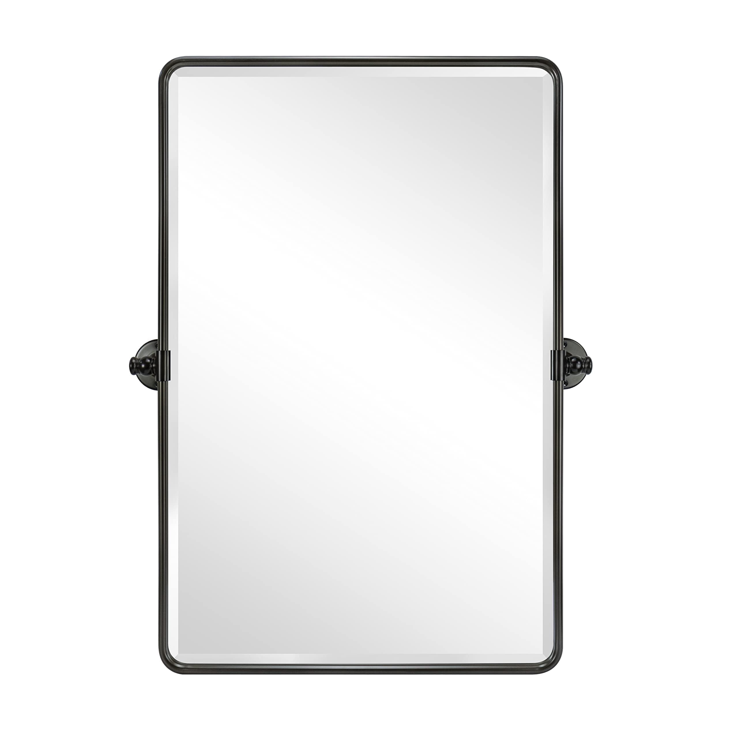 TEHOME 20x30" Farmhouse Rectangular Horizontal Wall Vanity Mirror ...