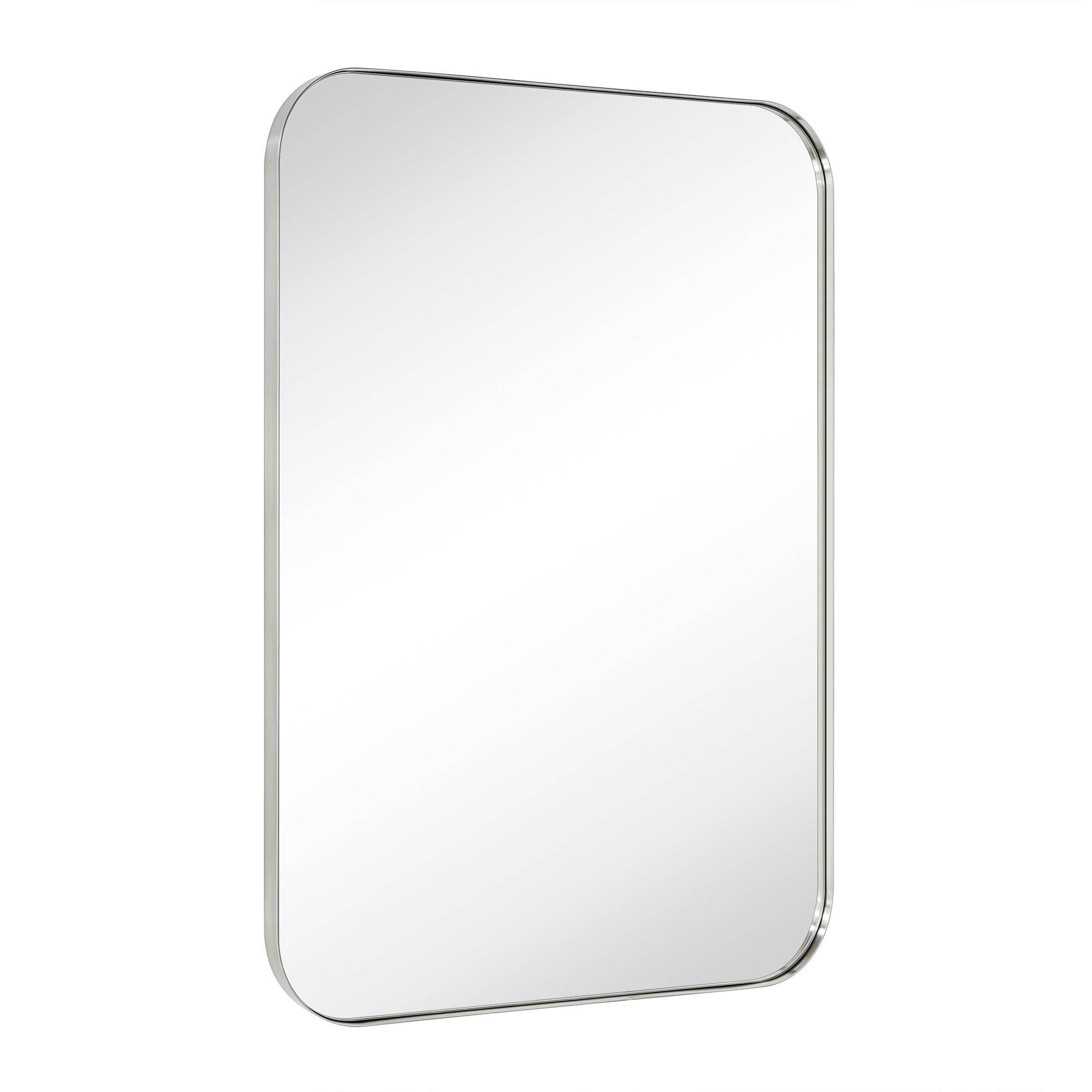 TEHOME Mid-Century Modern Chic Metal Rounded Wall Mirrors 30'' x 40 ...