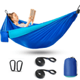 TEIPUERY Camping Hammock, Lightweight Portable Hammocks with Two Tree ...