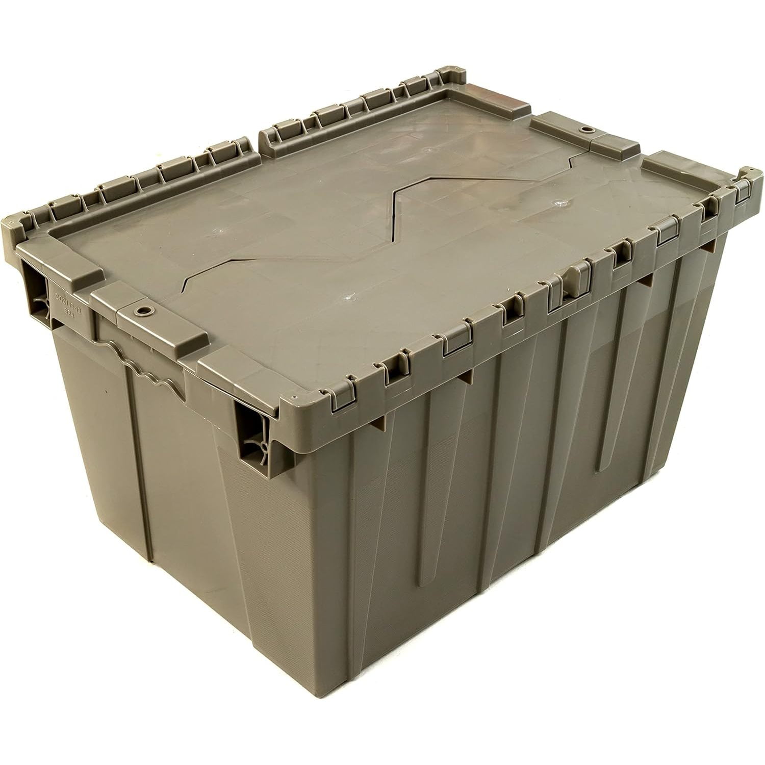 TEJAL 12 Gallon Commercial Flip Top Tote Storage Container (PACK OF 6 ...