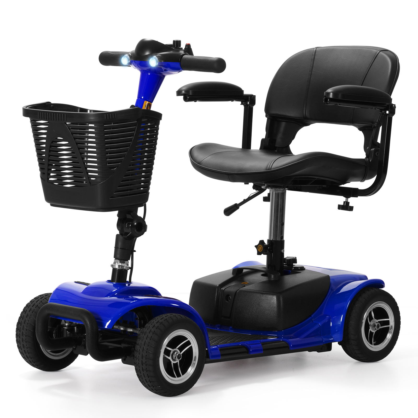 Drive Medical Scout Compact Travel Power Scooter, 4 Wheel, Extended ...