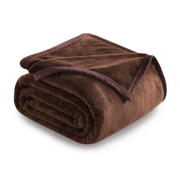 GentleSoft Fleece Bed Blankets Full Size Charcoal - Soft Lightweight ...