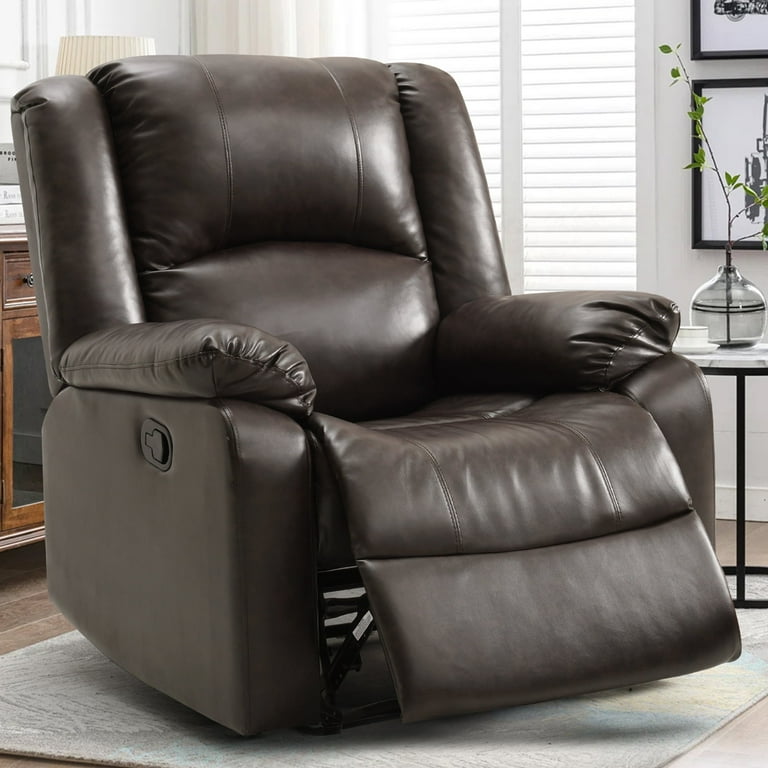 Leather recliners at walmart store