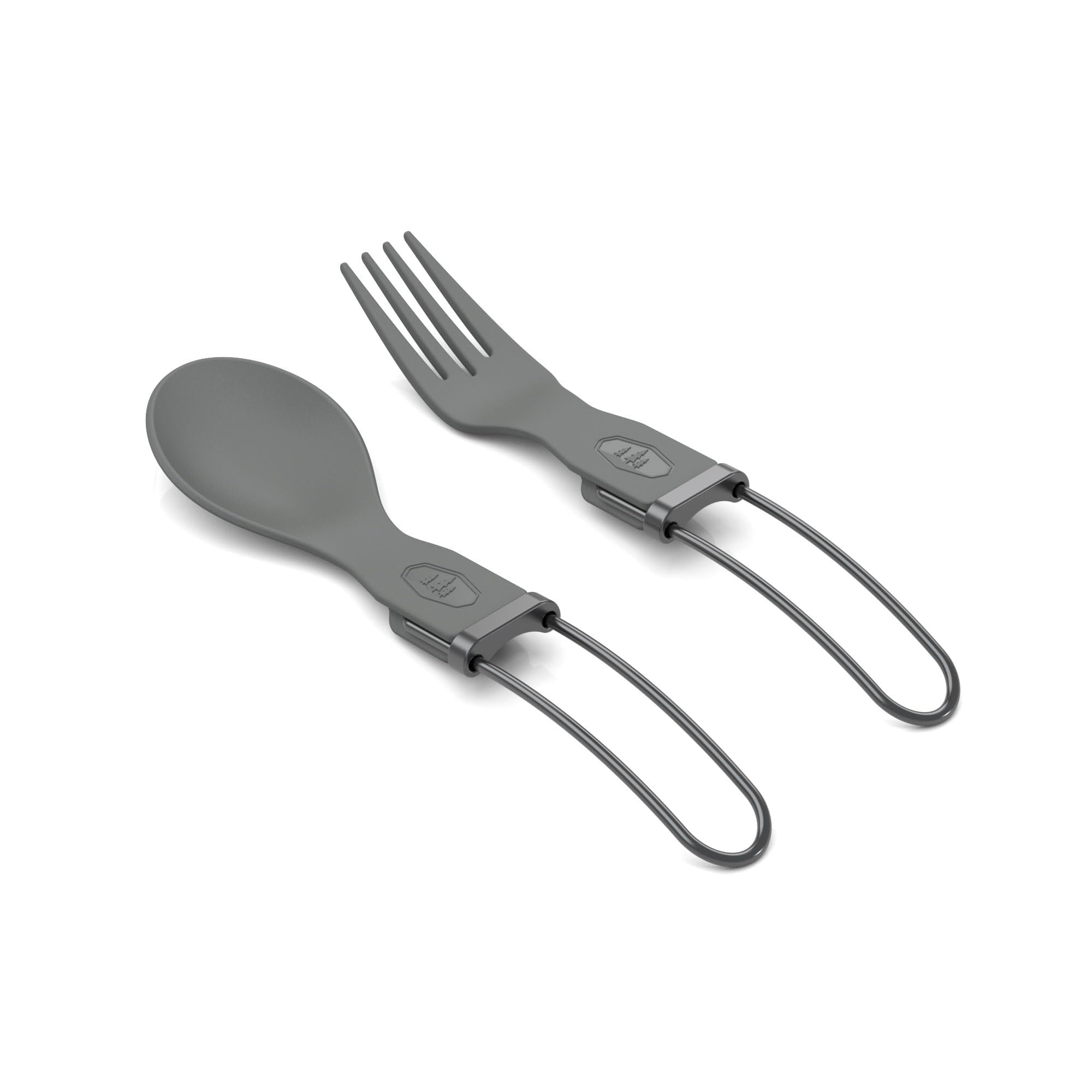 TEKK Folding Cutlery Set - Grey - Walmart.com