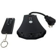TEKLECTRIC Outdoor Remote Control Outlet With Wireless Remote and ...