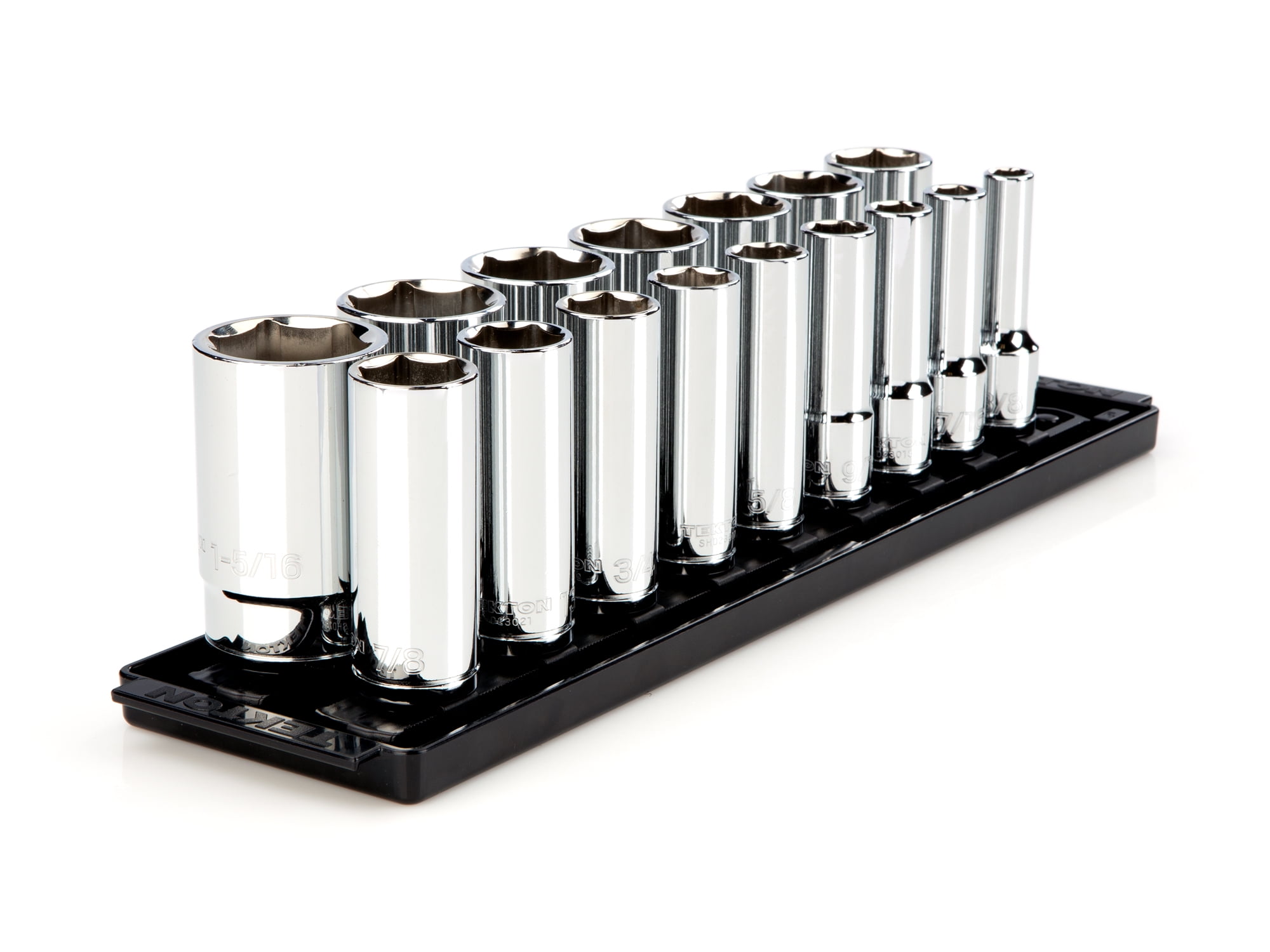 Mastercraft Socket Set TEKTON 3/8 Inch Drive Deep 6-Point Impact Socket ...