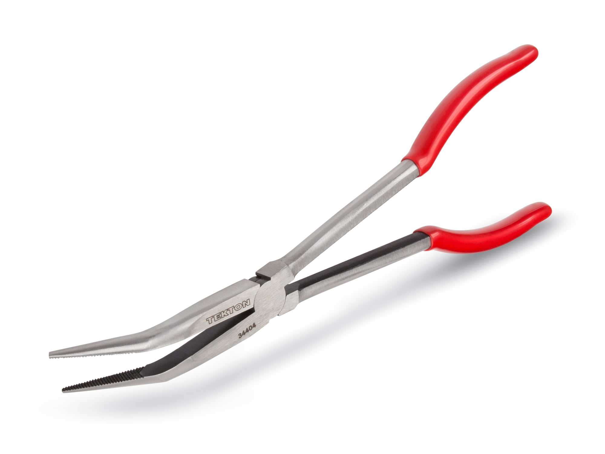 TEKTON 11 Inch Long Reach 45-Degree Bent Nose Pliers | 34404 - Walmart.com